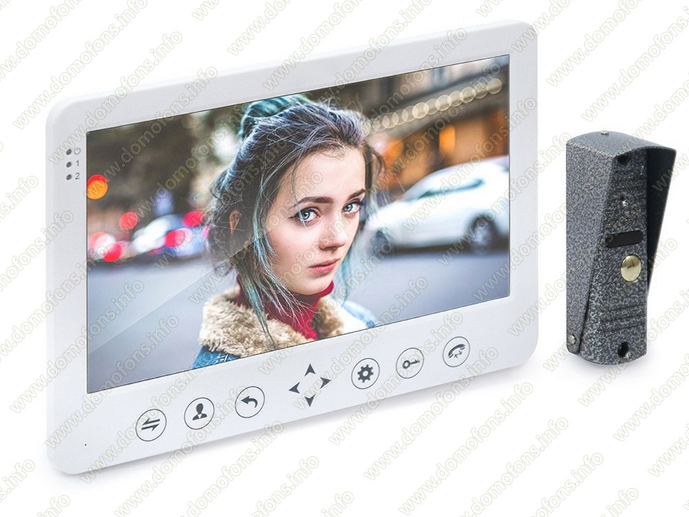 Проводной видеодомофон Eplutus EP-4105 с записью по датчику движения ...