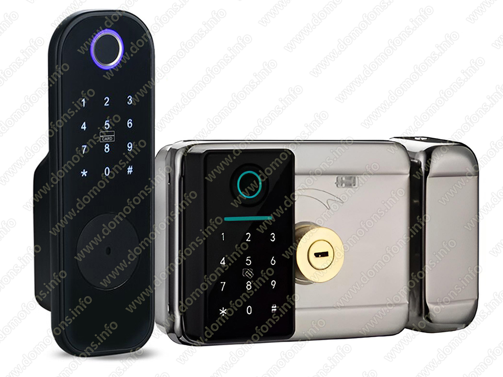 Умный биометрический электронный Wi-Fi замок на дверь HDcom SL-812-3 ...