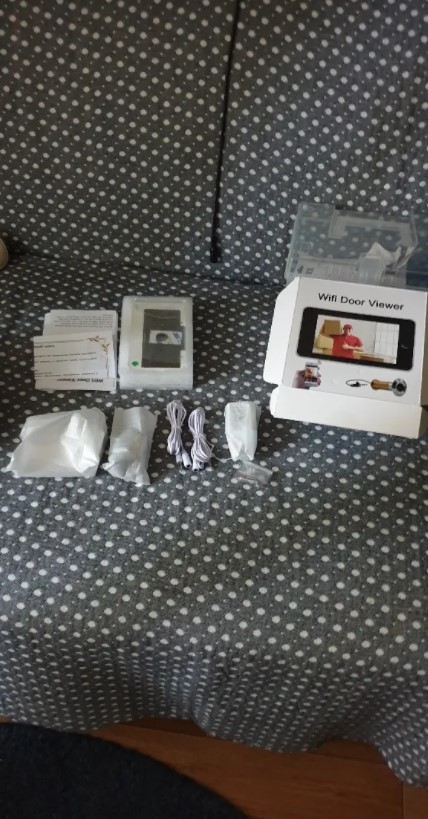 Видеоглазок «iHome-М-Lite (W)» с монитором, и записью по движению ...
