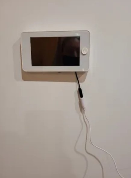Видеоглазок «iHome-М-Lite (W)» с монитором, и записью по движению ...